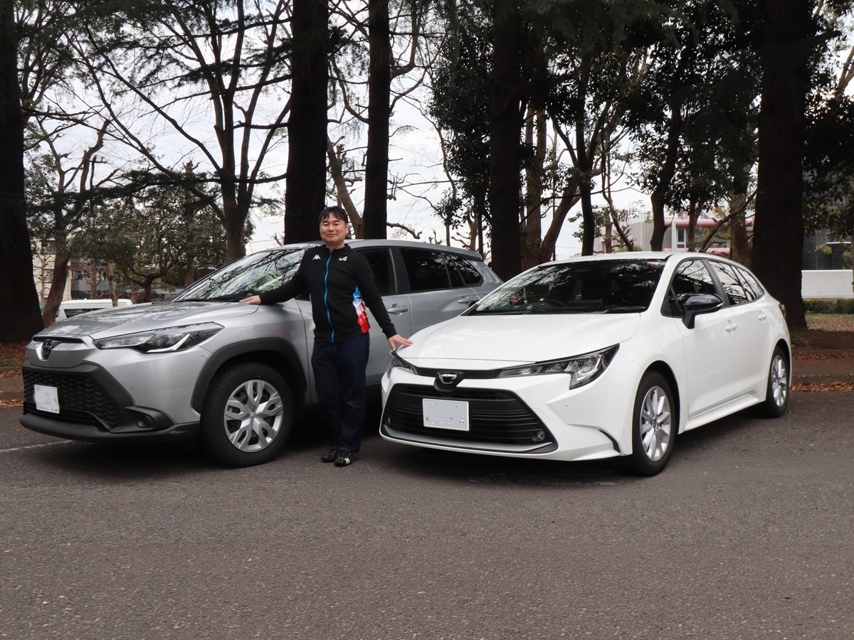 カローラツーリングとカローラクロスを実車で比較！サイズ・乗降性・荷室の違いは？｜KINTO